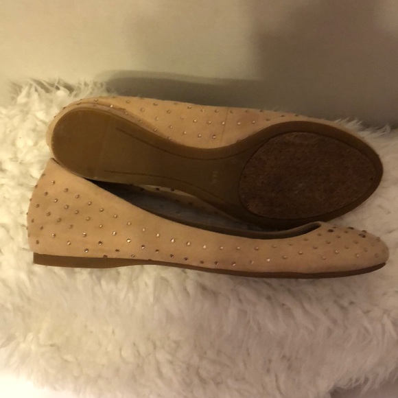 Jessica Simpson | Shoes | Jessica Simpson Mikia Rhinestone Flats | Poshmark